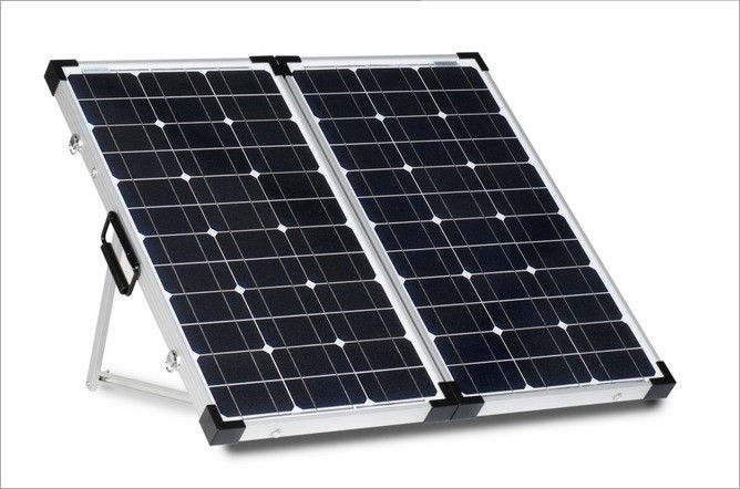 100 W Folding Solar Panels Anti - Reflective With Heavy Duty Padded ...