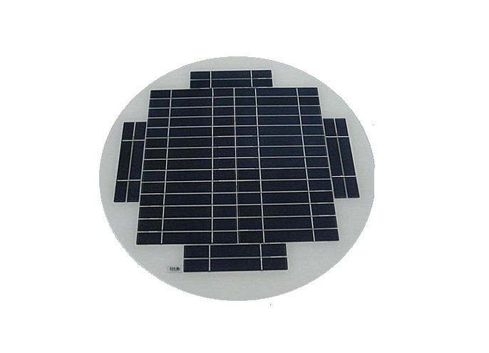 Anti - Reflective Glass Round Solar Panel For Outdoor LED Smart Solar ...